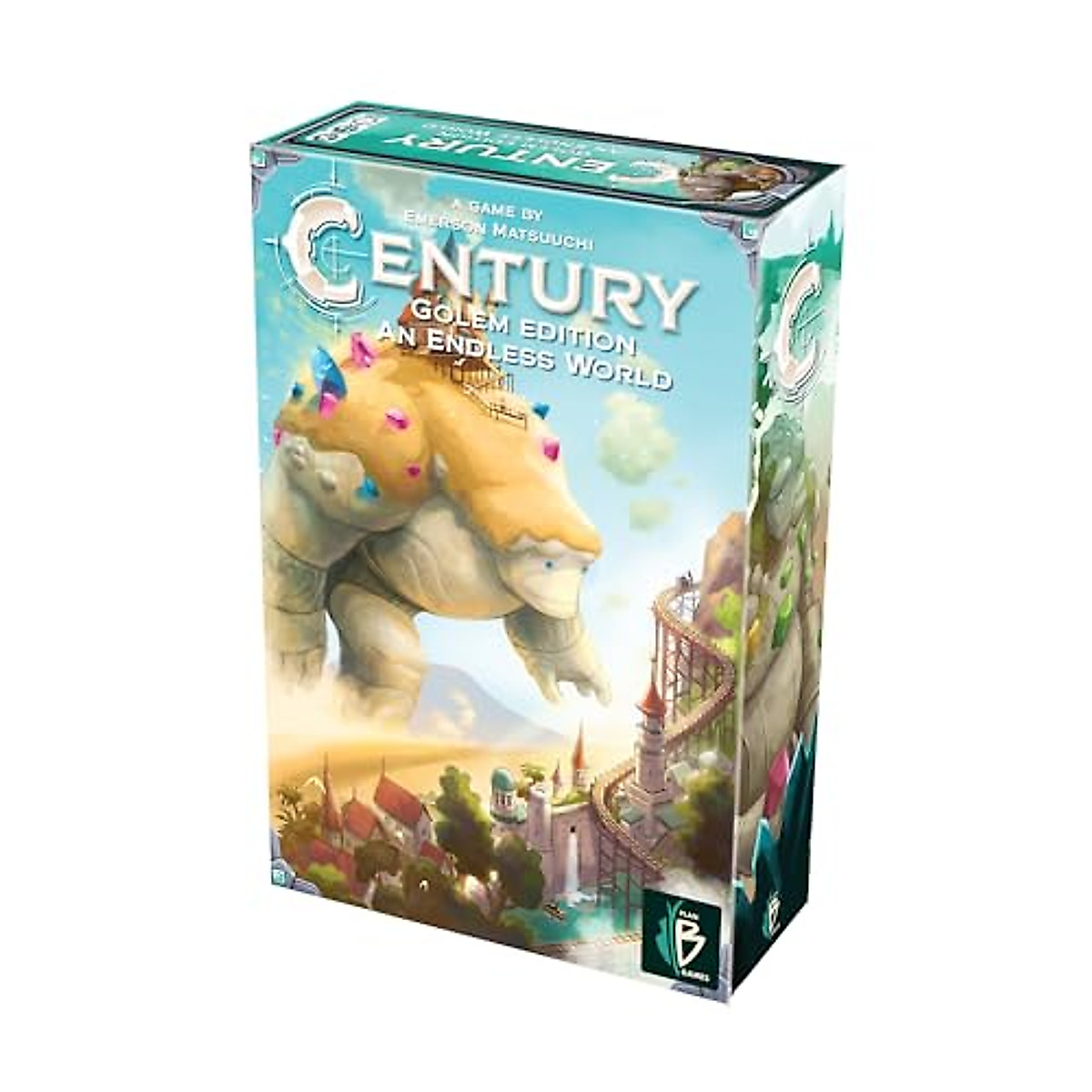 Century Golem Edition an Endless World Board Game - Strategy Game for Kids & Adults, Ages 8+, 2-4 Players, 30-45 Min Playtime, Made by Plan B Games