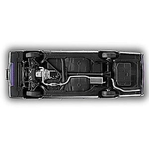 Revell 85-4438 Custom Cadillac Lowrider Model Car Kit 1:25 Scale 110-Piece Skill Level 5 Plastic Model Building Kit , Purple