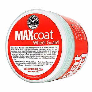 Chemical Guys WAC_303 Wheel Guard Max Coat and Rim Sealant, Safe for Cars, Trucks, SUVs, Motorcycles, RVs & More, 8 oz