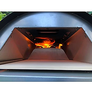 WPPO LLC Le Peppe Portable Wood-Fired Pizza Oven- #1 Seller Black