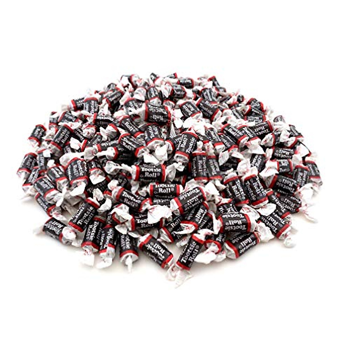CrazyOutlet Tootsie Roll Midgees Chocolate Flavored Candy, Individually Wrapped, Bulk Pack 4 Pounds