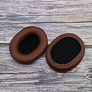 Pair of Ear Pads Earmuffs Protein Leather Foam Replacement Ear Cushions Compatible with ATH-MSR7 MSR7B MSR7NC MSR7SE MSR7BT Headset