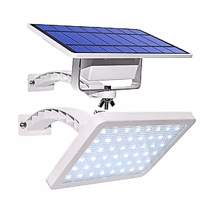 ZHUANYIYI Solar Lights Outdoor,48 LEDs Solar Light for Outdoor Garden Wall Yard LED Security Lighting with Adjustable Lighting Angle,for Home Garden