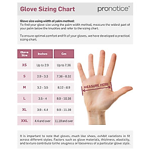 Pronotice Disposable Latex Glove, White, General Purpose, Powder Free, Food Safe, Cleaning Gloves, Full Case 1000 Gloves (X-Large)