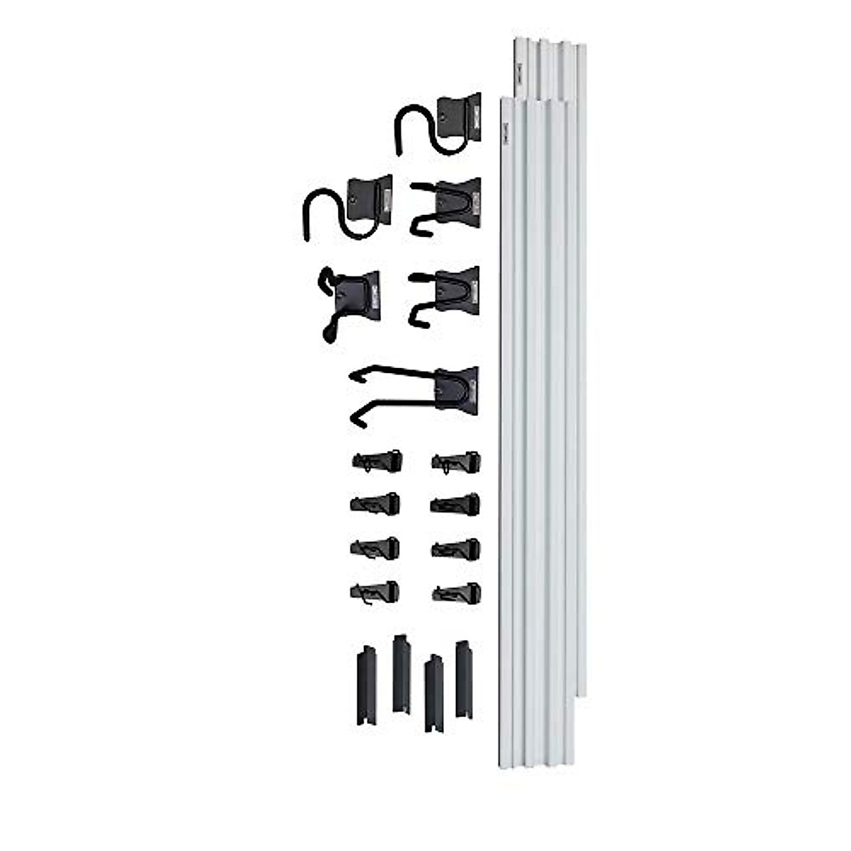 CRAFTSMAN Versatrack Garage Storage System, Storage Rail with 20 Piece Set Mounting Accessories (CMST22000)