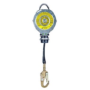 MSA 10088390 Dyna-Lock Web Backpacker for Self-Retracting Lanyard, 20' Length