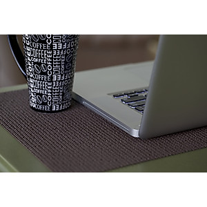 Duck Brand Select Grip EasyLiner Shelf and Drawer Liner, 20-Inch x 6-Feet, Non-Adhesive, Chocolate, 1142163