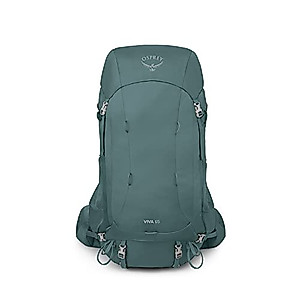 Osprey Viva 65L Women's Backpacking Backpack, Succulent Green, One Size, Extended Fit