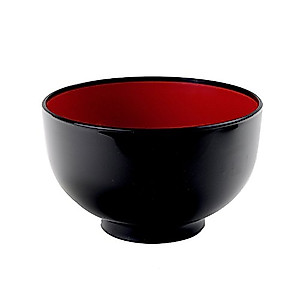 JapanBargain, Japanese Plastic Soup Bowl for Ramen Udon Pho Noodle Poke Cereal Bowl Microwave and Dishwasher Safe Made in Japan (1, 38oz)