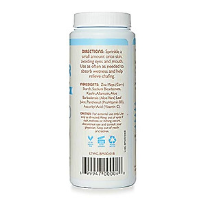 Little Twig Baby Powder, Natural Plant Derived Formula with Cornstarch and Aloe, 100% Talc-Free Powder, Fragrance-Free, 4.5 oz