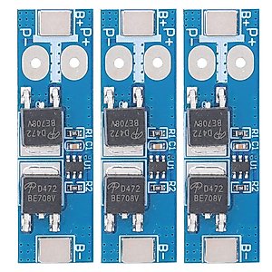 3Pcs Lithium Battery Board Lithium Iron Board Overcharge Discharge Prevention Charger Module Charging Controller 3.2V 12A