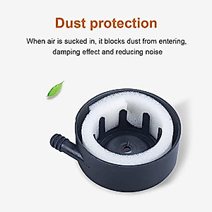 SUNWEN Commercial Air Pump 18W 396GPH 6 Valve Manifold for Aquarium, Fish Tank, Fountain, Pond & Hydroponics