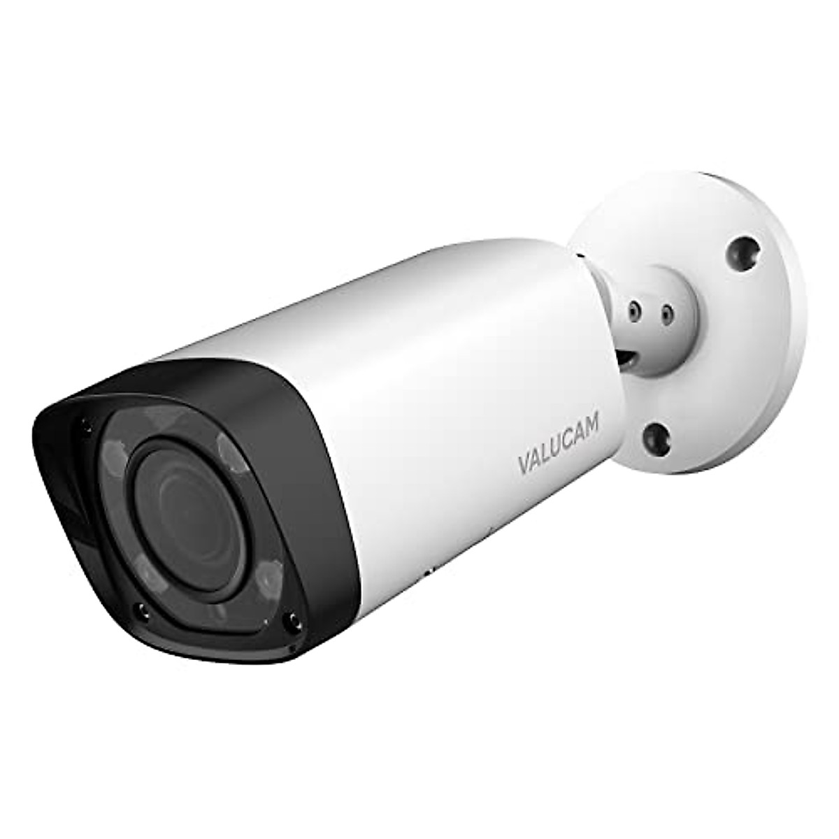 HITOSINO 4MP Bullet POE IP Camera Outdoor - F1.4 2.7~13.5mm 5X Optical Zoom Motorized Varifocal PoE Security Network Camera with EXIR 197ft Night Vision, Smart H.265+,120dB WDR,IP67