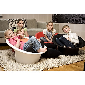 OFFI Teenager Molded Stacking Chair Co., Color = Green