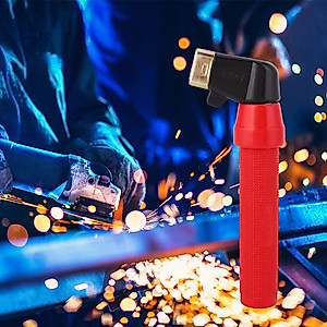 400A Welding Electrode Holder, Welding Electrode Stick Rod Clamp Welding Accessories Welder Welding Machine, American Style