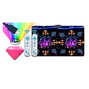 ACD Game Dance Mat, Dancing Mat for Dance Revolution Non-Slip for PC Laptop Video Game (Color : C)