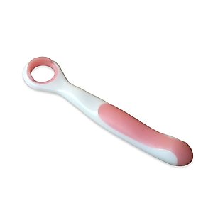 PREMIUM Silicone Baby Tongue Cleaner, Soft Tongue Scraper for Babies, Delicate Oral Care for Infants - Pink Color