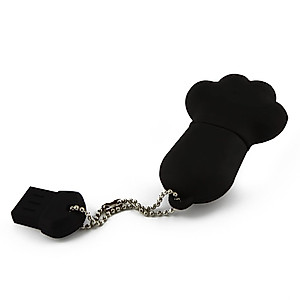 Usbkingdom 32GB USB 2.0 Flash Drive Cute Animal Cat Paw Shape Pen Drive Thumb Drives Jump Drive Memory Stick Pendrive Flash Disk (Black)