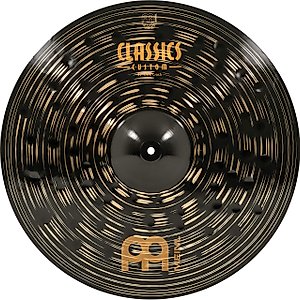 Meinl Cymbals Classics Custom Dark 21" Crash Cymbal for Drum Set — Made in Germany — B12 Bronze, 2-Year Warranty (CC21DAC)