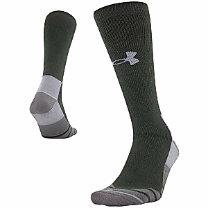 Under Armour Men's UA Hitch Heavy 3.0 Boot Socks LG Green