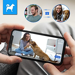 Syeh Security Camera 1536P Pet Camera Wireless WiFi Home Camera Full, 720p