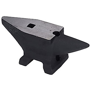 2.5kg/5.5Lbs Cast Iron Anvil, Anvil Horn Steel Bench Rustproof High Hardness Forging Tool for Smithing Riveting