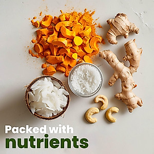 Z Natural Foods Cashew Milk Powder, Cashew Milk for Healthy Heart, Bones, and Skin, Ideal for Tea, Smoothies, and Recipes, High in Fiber, Non-GMO, Vegan, Gluten-Free, Kosher, 1 lb.