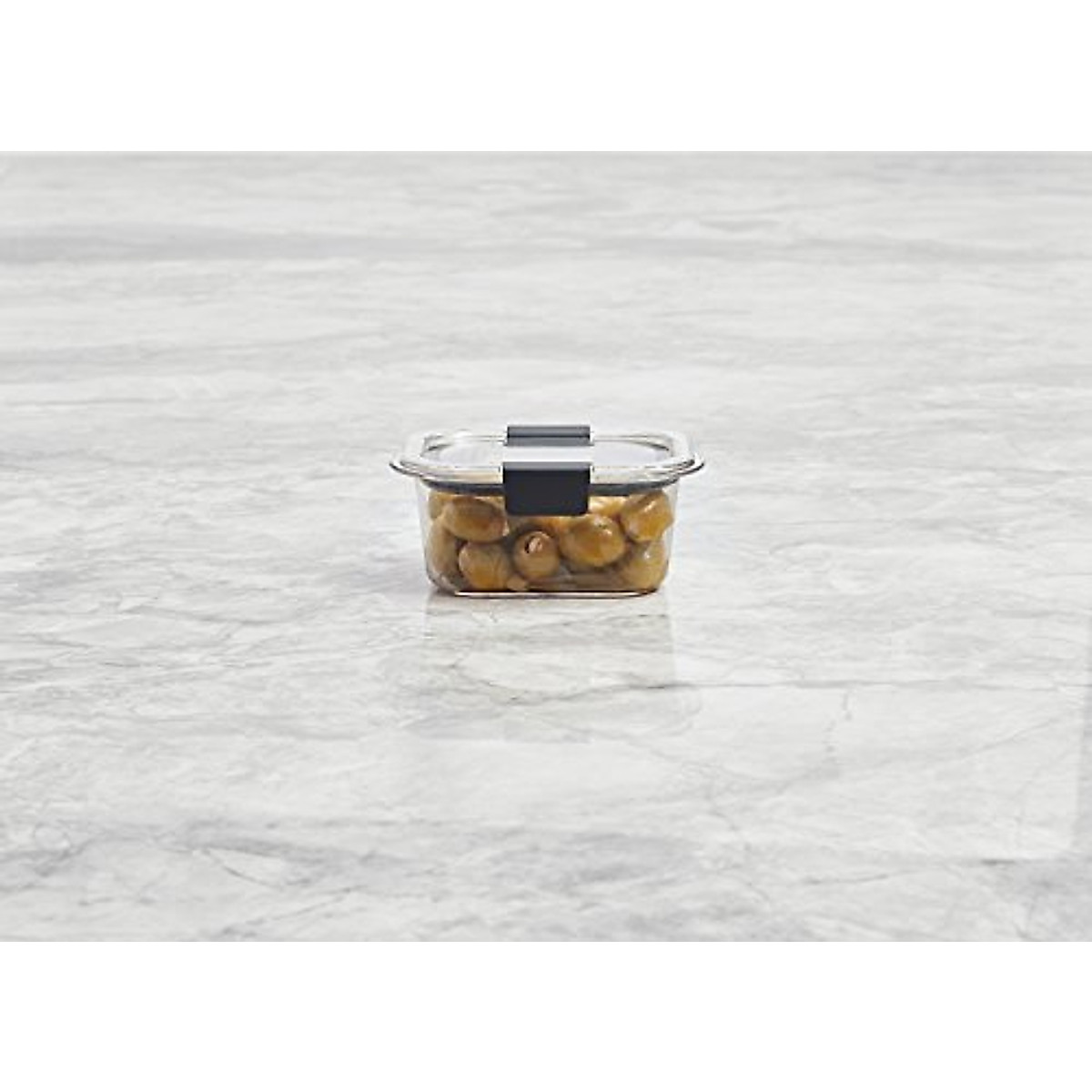 Rubbermaid Brilliance Food Storage Container, Small, 1.3 Cup, Clear 1991155