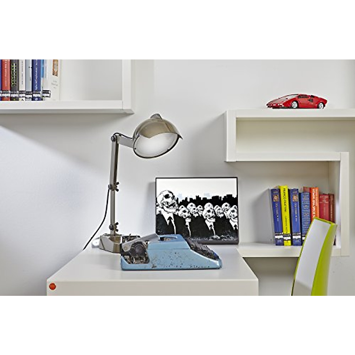 Eyes On Walls We Live no more Mini Art Block Print - 12 X 9 Inches