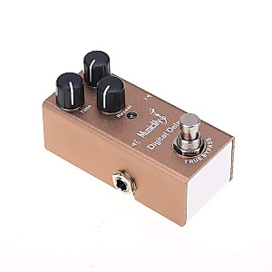 Musiclily Basic Mini Electric Guitar Effects Pedal DC 9V Adapter Powered True Bypass, Vintage Overdrive