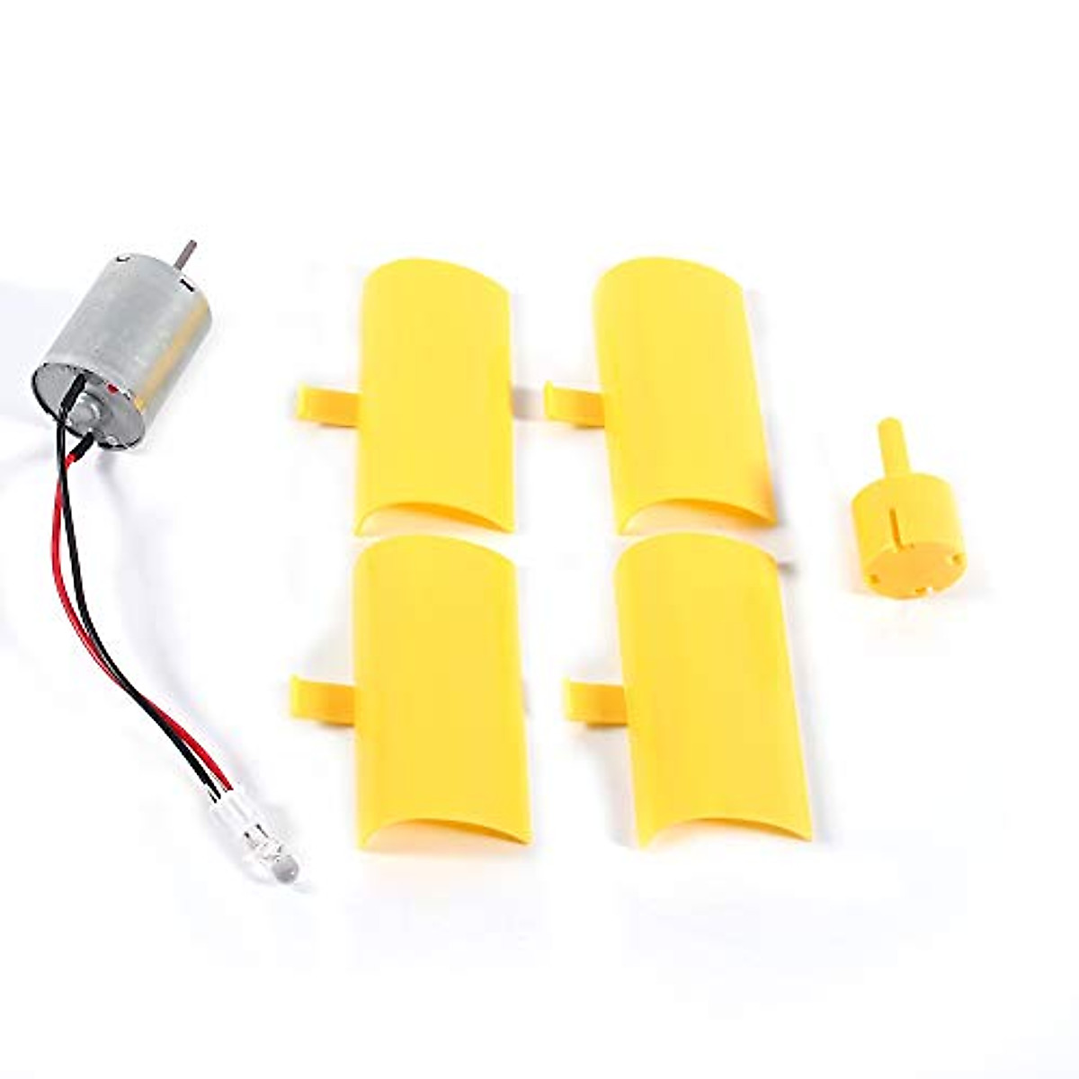 Vertical Wind Generator, Micro Vertical Wind Turbines Blades Breeze Electricity Generator for Teaching Physical Power Generation Principle and DIY Science Education Experiment