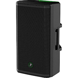 Mackie Thrash212 12-Inch 1300W Powered PA Loudspeaker System, Black (Pair) Bundle with Steel Speaker Stands with Tripod Base and Carrying Case and 2X XLR-XLR Cable