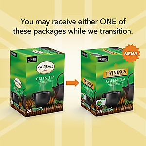 Twinings Green Tea single serve capsules for Keurig K-Cup pod brewers (48 Count)