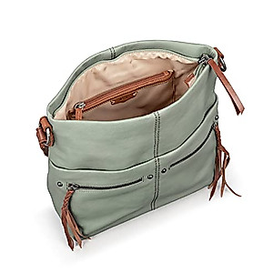 The Sak womens Ashland Bucket Bag In Leather, Meadow Ii, One Size US