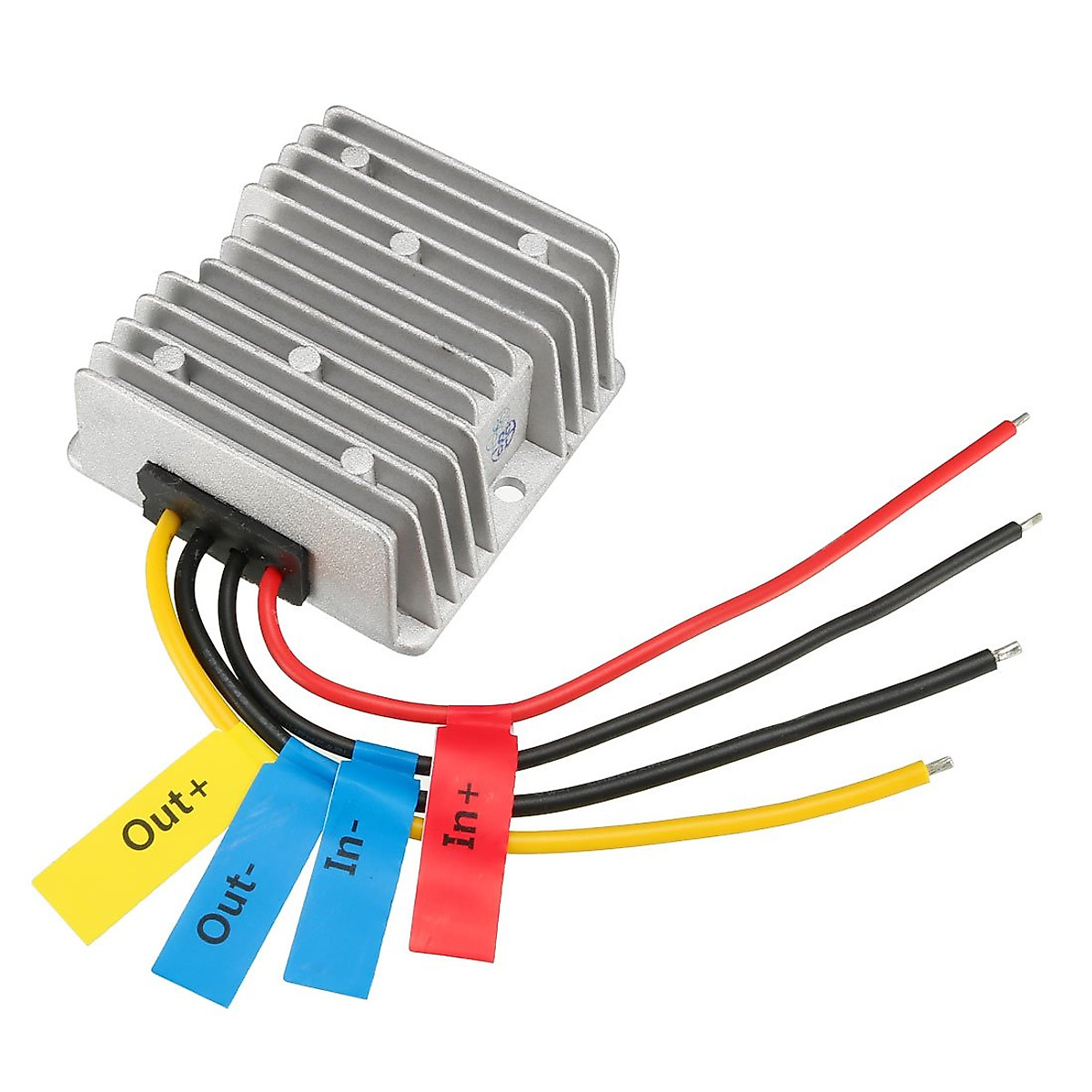 uxcell Power Voltage Converter DC12V/24V to DC6V 20A 120W Waterproof Voltage Convert Transformer