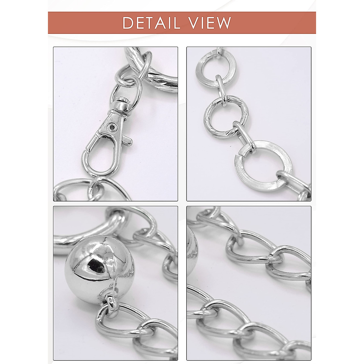 O-Ring Metal Waist Chain Adjustable Fashion Waist Body Chain Belt Alloy Belly Chain Dancing Body Chain for Women Girls