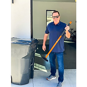 Trash Tamp Newly Designed Version Commercial Manual Garbage Trash Can Compactor Waste Recycling Hand Tool for Kitchen Restaurant Dumpster Recycle Bin Receptacle