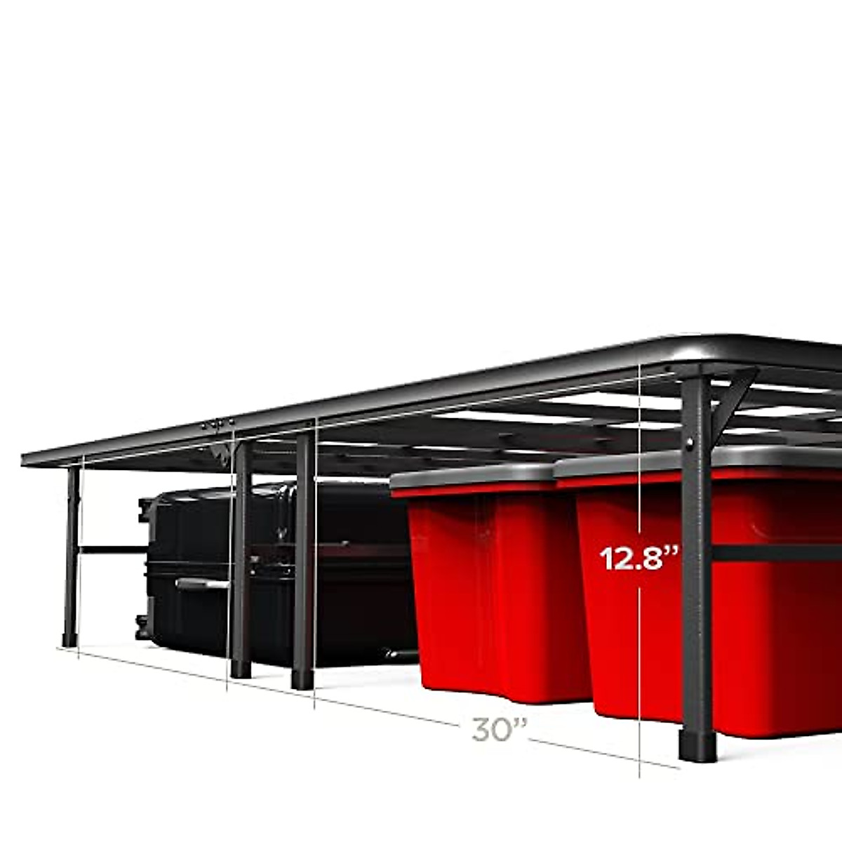 ZINUS SmartBase Super Heavy Duty Mattress Foundation with 2200lbs Weight Capacity / 14 Inch Metal Platform Bed Frame / No Box Spring Needed / Sturdy Steel Frame / Underbed Storage, Twin