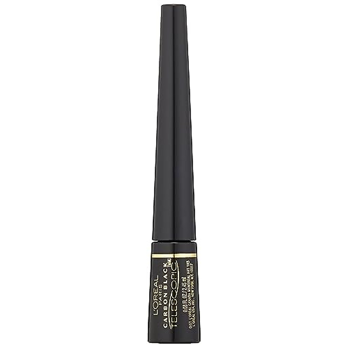 L’Oréal Paris Telescopic Precision Liquid Eyeliner, Carbon Black, 0.08 Oz