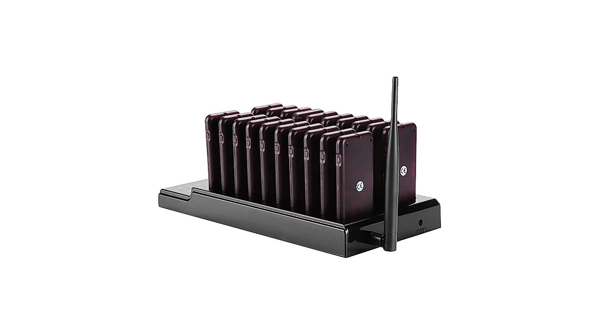 20 Channels Wireless Paging System for Restaurants & More