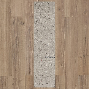 Mohawk Home 3' x 12' Non Slip Rug Pad Gripper 1/4 Thick Dual Surface Felt + Rubber Gripper - Safe for All Floors, Brown