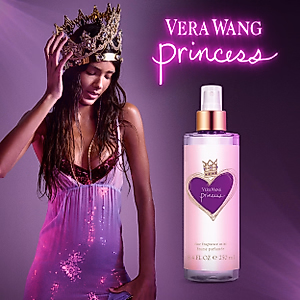 Vera Wang Princess 2 piece Gift Set for Women - 1.0 oz Eau De Toilette Spray + 4.0 oz Hair and Body Mist