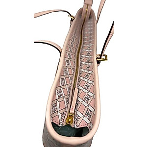 Tory Burch Geo Logo Top Zip Tote