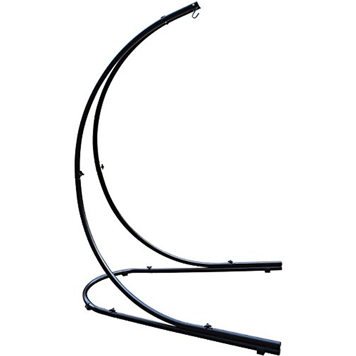 Sorbus Hammock Chair Stand Hanging Chair Stand- Heavy Duty Steel Sensory Swing Stand- Weather & Rust Resistant Arc Stand- Adjustable Portable Stand 330lbs - Tree,Lounger,Air Porch,Indoor/Outdoor,Yard