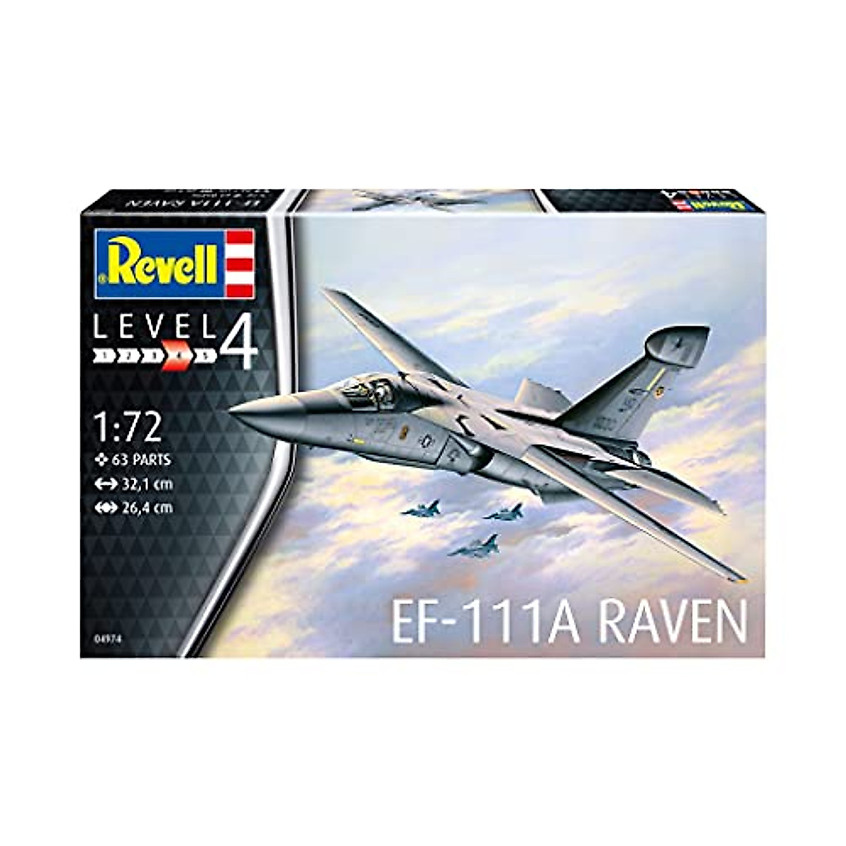 Revell RV04974 EF-111A Raven Plastic Model kit, 1:72