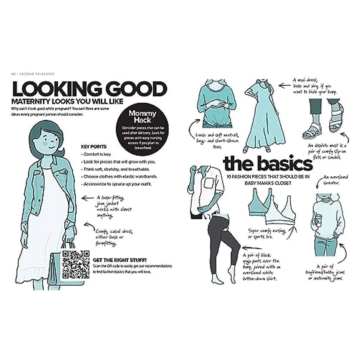 The Simplest Pregnancy Book in the World: The Illustrated, Grab-and-Do Guide for a Healthy, Happy Pregnancy and Childbirth