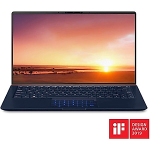 ASUS ZenBook 13 Ultra-Slim Laptop 13.3” FHD WideView, 8th-Gen Intel Core i7-8565U Processor, 8GB LPDDR3, 512GB PCIe SSD, Backlit KB, NumberPad, Military-Grade, Windows 10 - UX333FA-AB77 Royal Blue