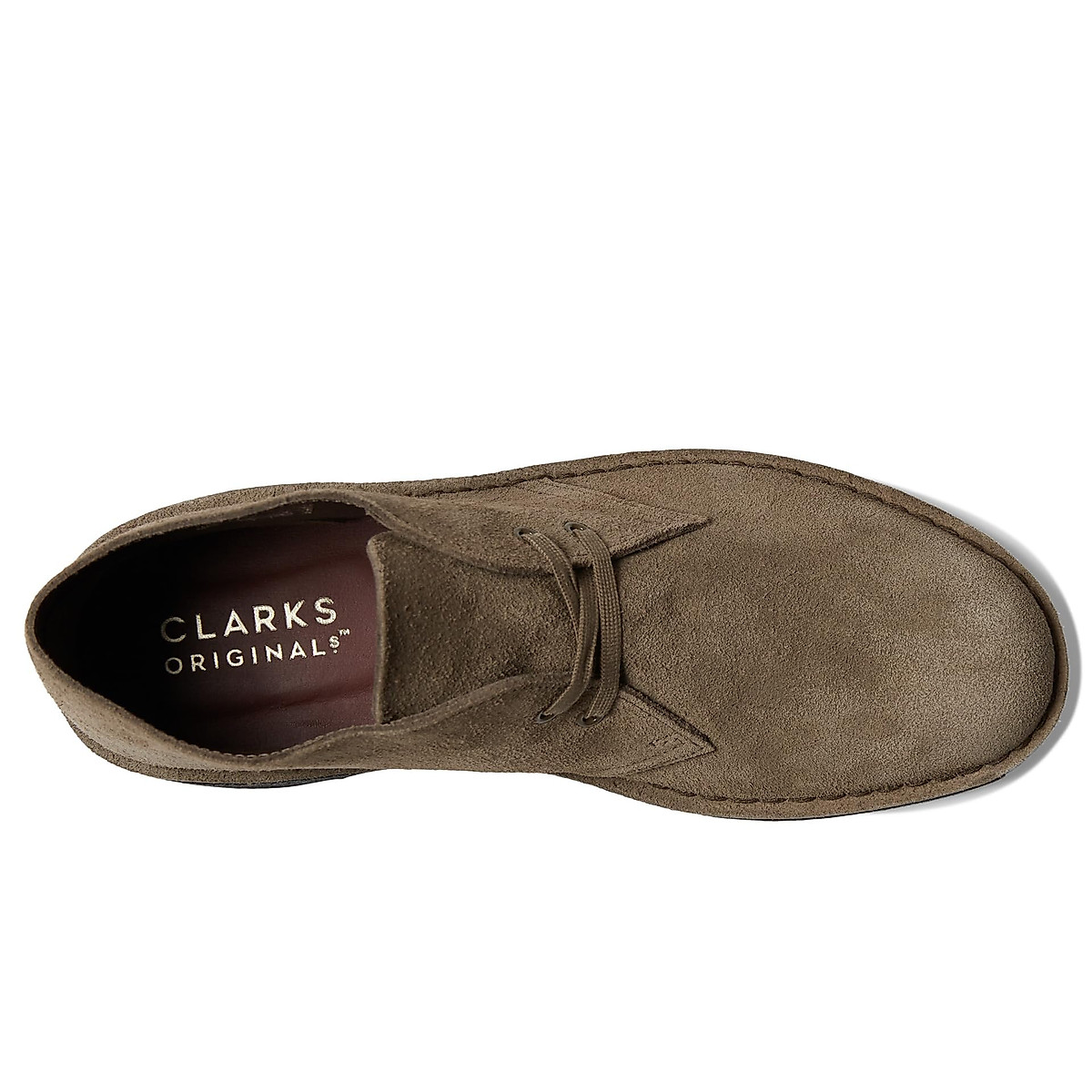 Clarks Men's Desert Chukka Boot, Dark Grey Suede, 8.5