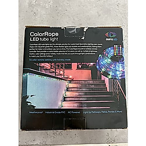 Color Rope LED Tube Light W/Remote 16'