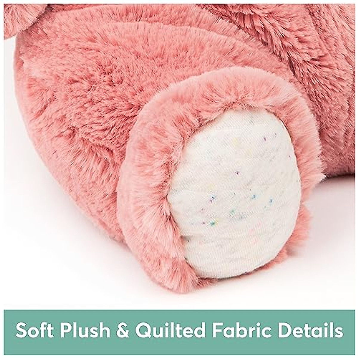 GUND Baby Oh So Snuggly Bunny Stuffed Animal, Bunny Toddler Toy, Dusty Rose Pink, 12.5"